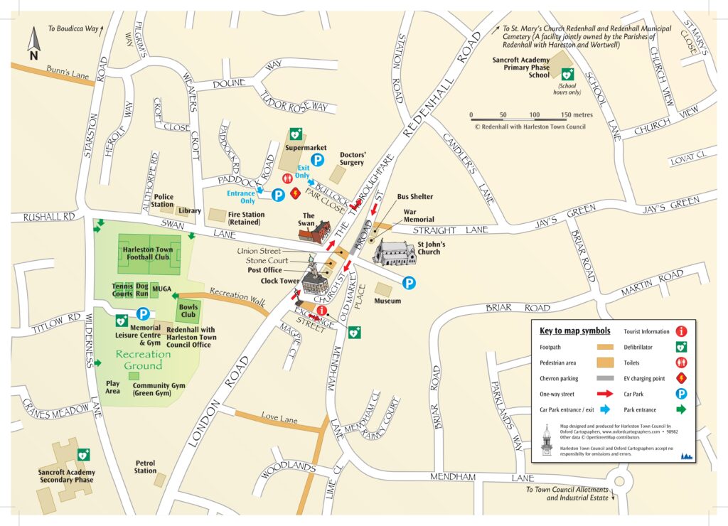 Harleston Town Map – Visit Harleston